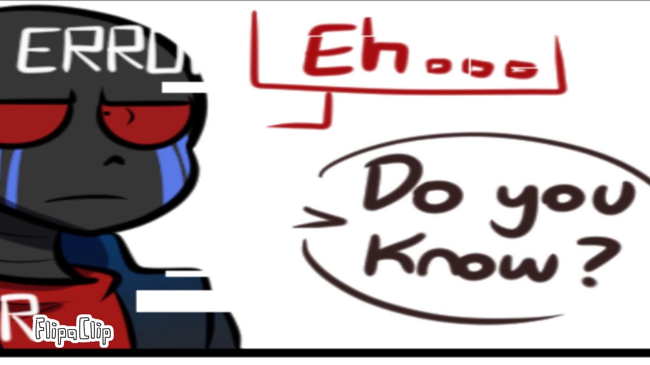 Ink x error funny video - YouTube
