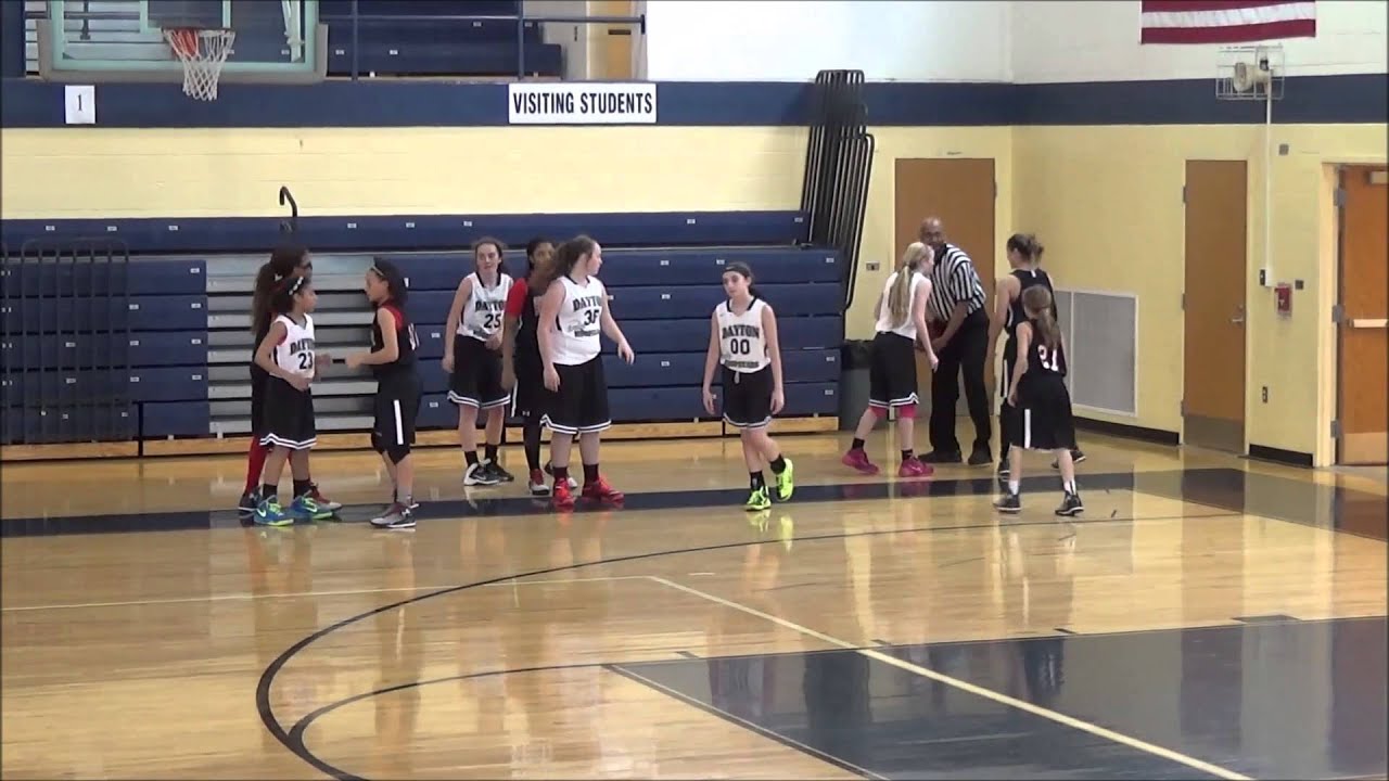 Lady Hoopsters Vs Lady Hoops (7th Grade) - YouTube