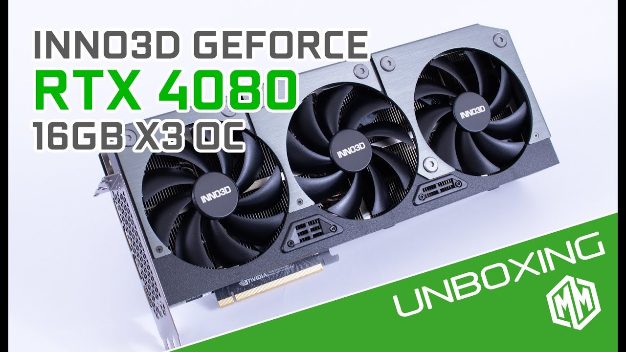 Inno3D RTX 4080 unboxing and details - YouTube