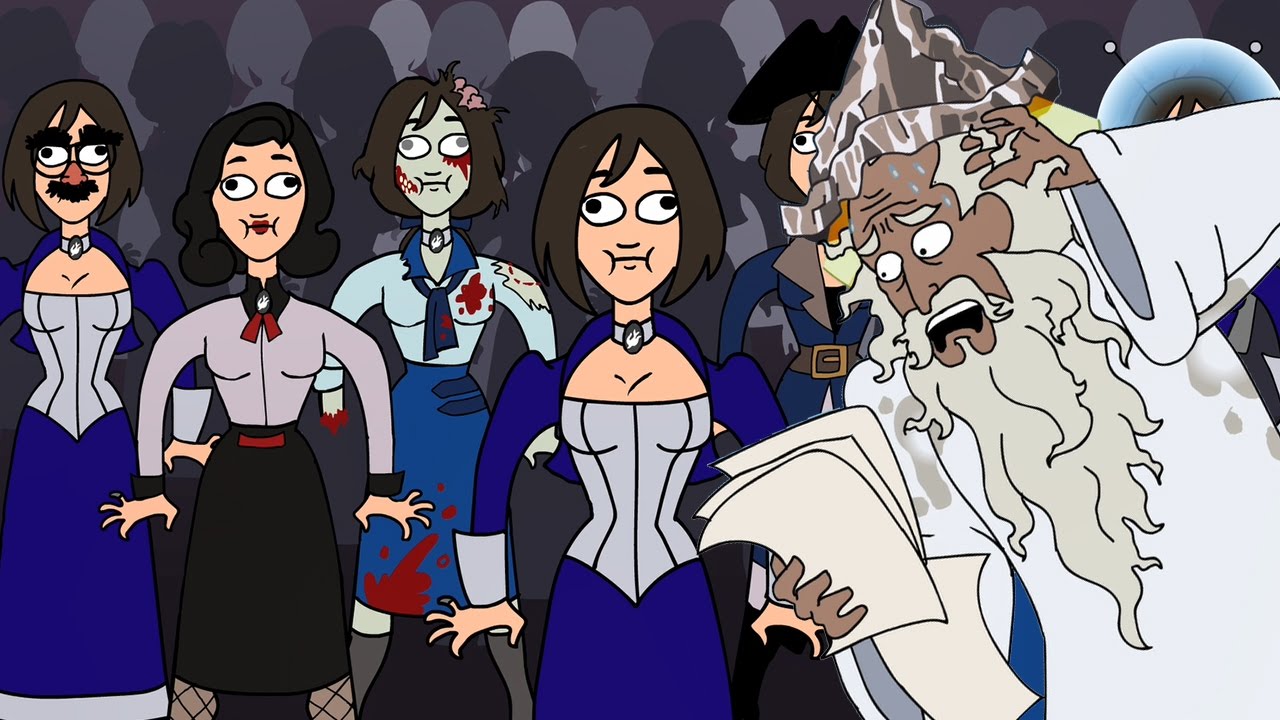 The False Prophet -- Bioshock Infinite -- toongal90 Animated - YouTube