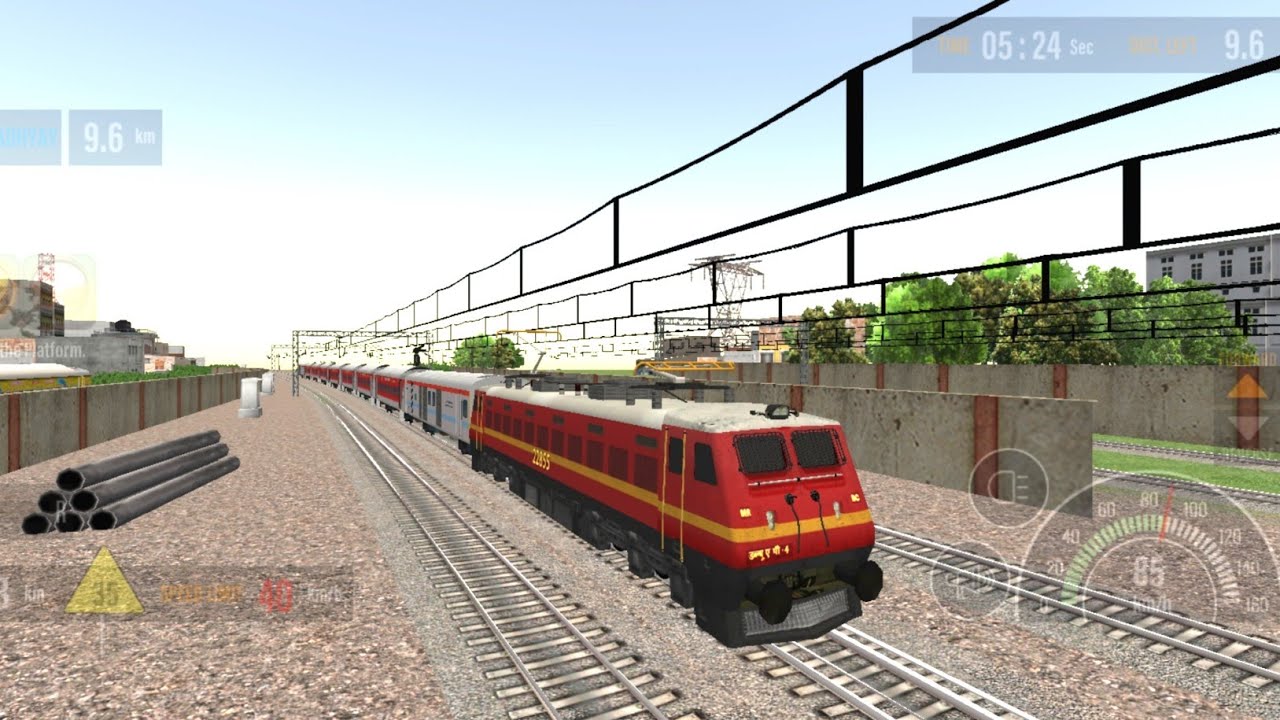 Indian Railway Train Simulator Android Gameplay | Indian Train ...
