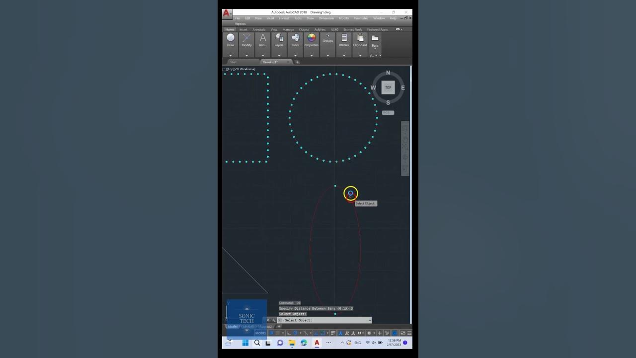 Draw quick Distribution bars in AutoCAD - YouTube