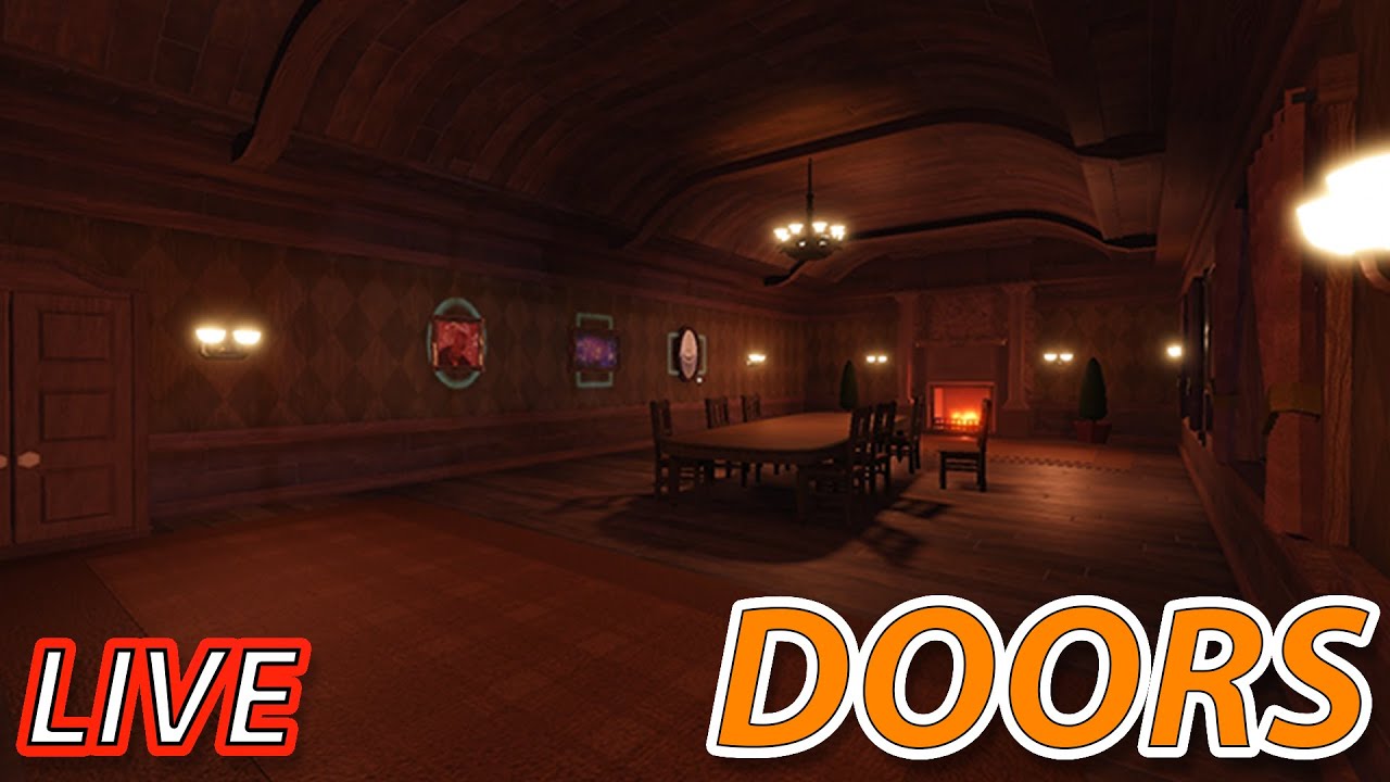 Playing Roblox DOORS with VIEWERS | Live Stream - YouTube