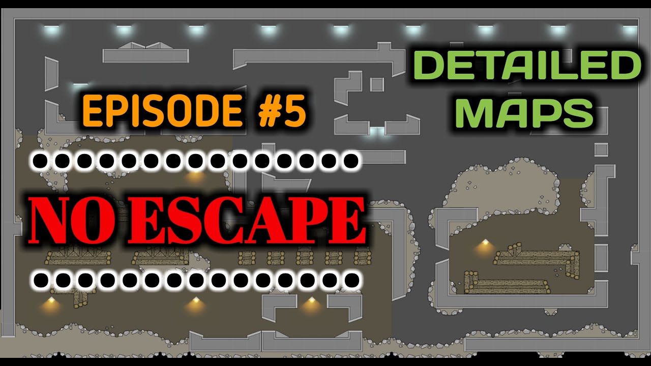 NO ESCAPE #5 Episode Detailed Maps of Mini Militia | All YOU NEED TO ...