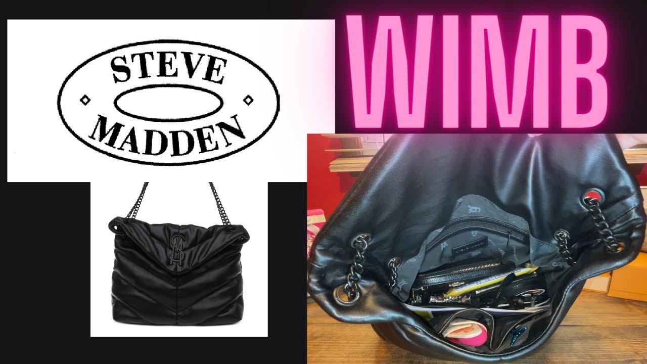 WIMB. Steve Madden. Britta Shoulder Bag - YouTube