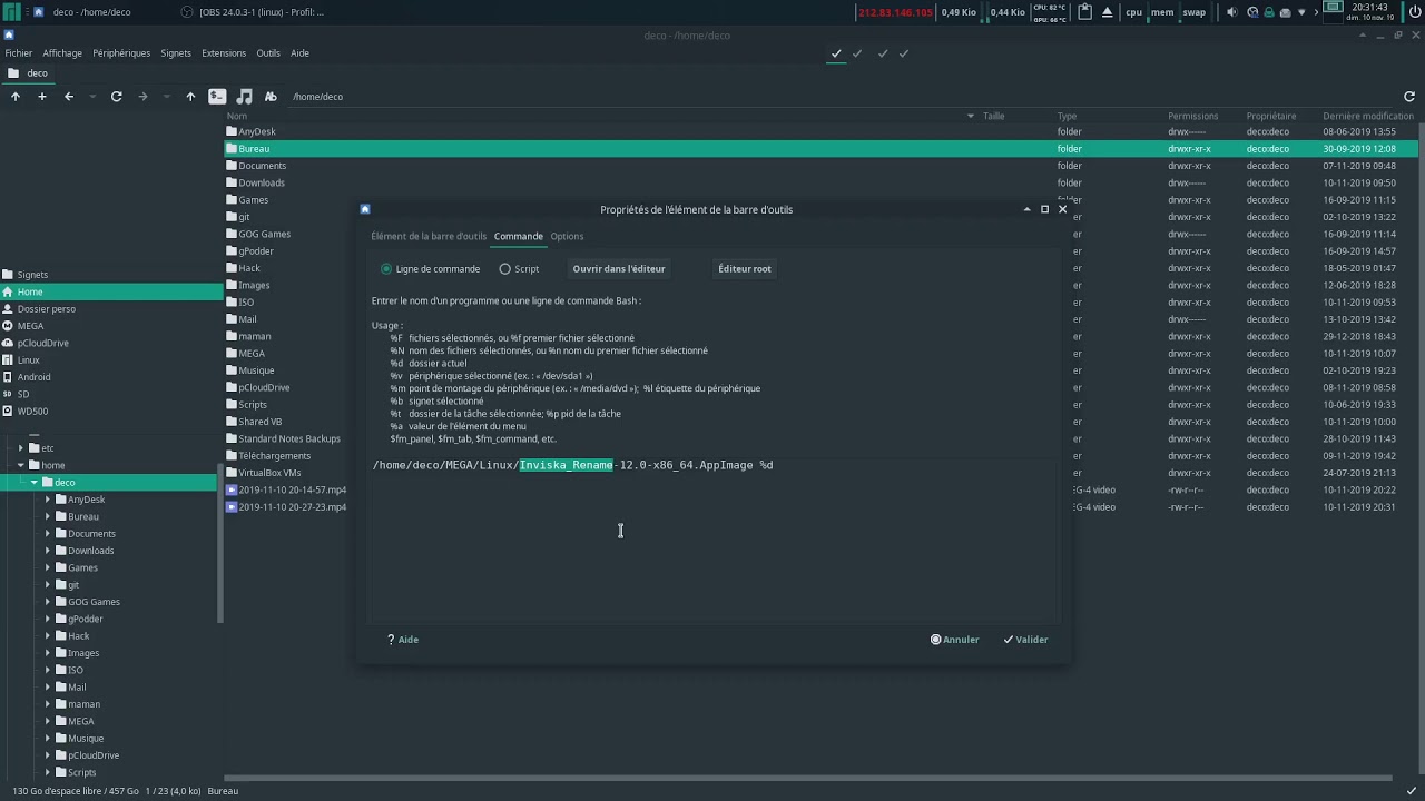 #Linux Spacefm - YouTube
