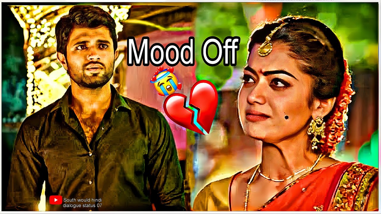 Best Sad Status 😭 Heart Broken 💔 love story dialogue 👿south Hindi ...