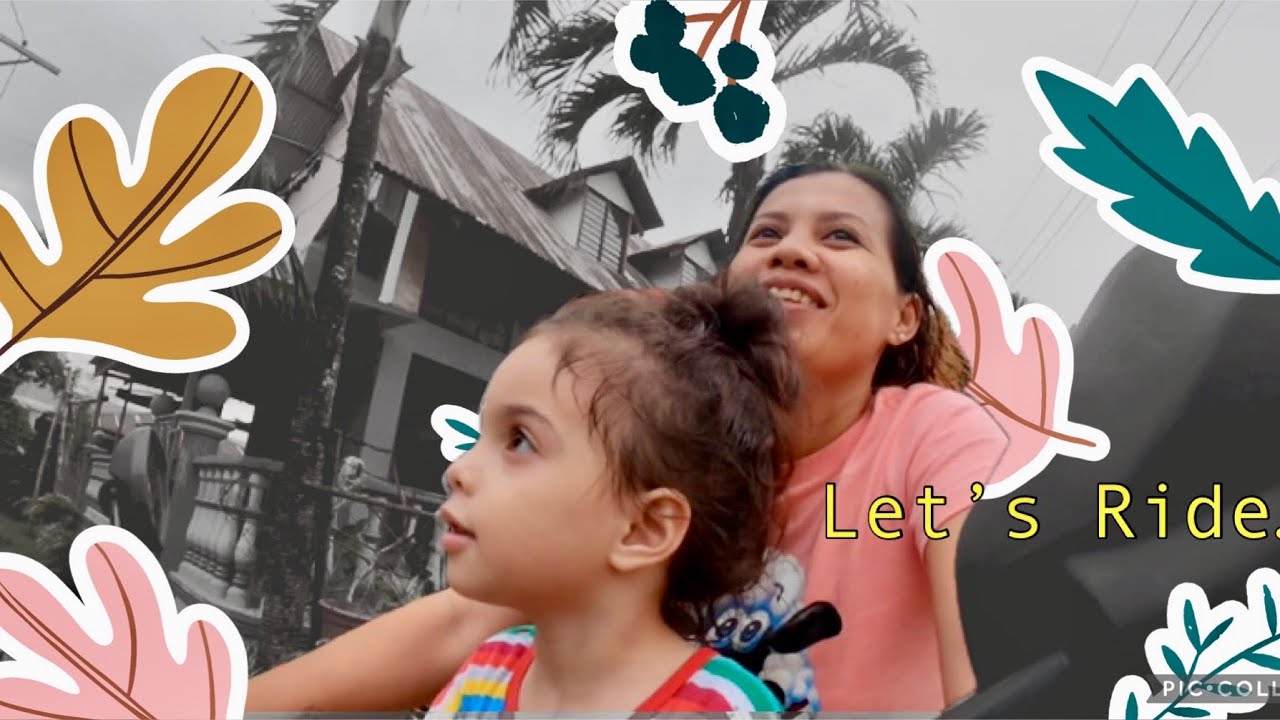 Let’ s Ride Motorcycle with my Daughter Carly | Yamaha Mio Gravis ...