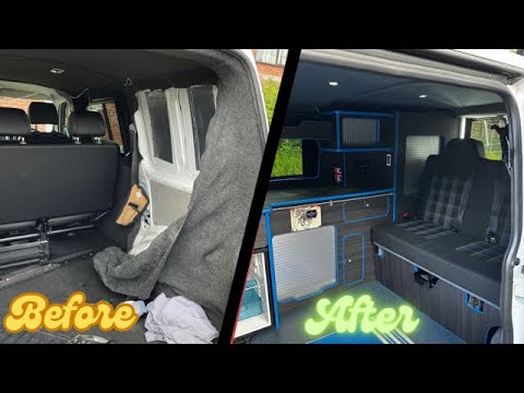 2015 T6 Van conversion: Transforming a Day Van into a Campervan ...