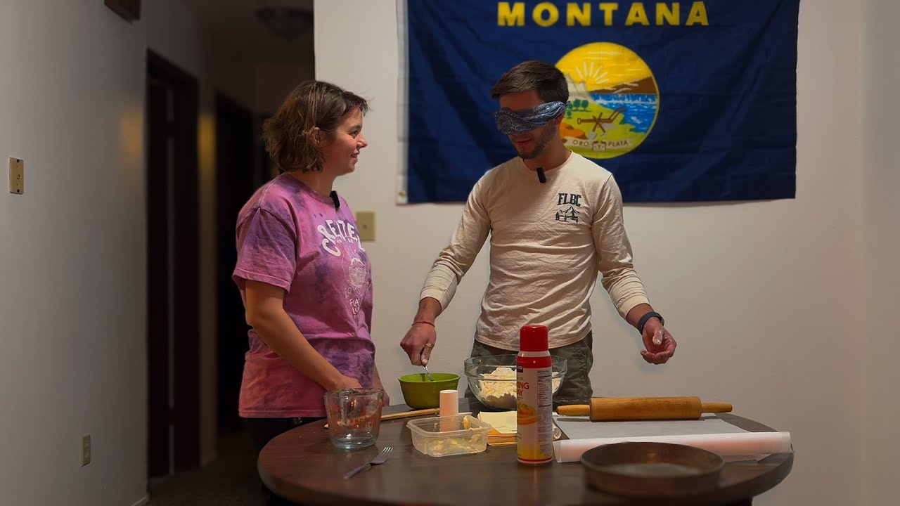 Baking a pie... blind - YouTube