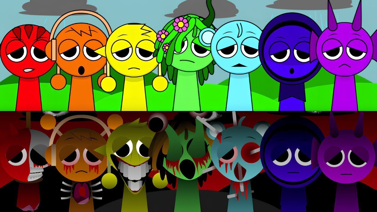 SPRUNKI - BUT EVERYONE IS SAD (SAD SPRUNKI) - YouTube