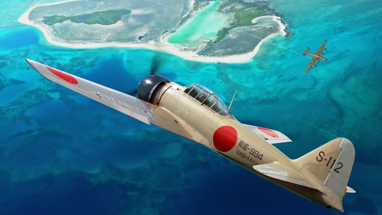 Mitsubishi A6M Zero - |Batallas del Pacifico WW2| - Mini Documental en ...