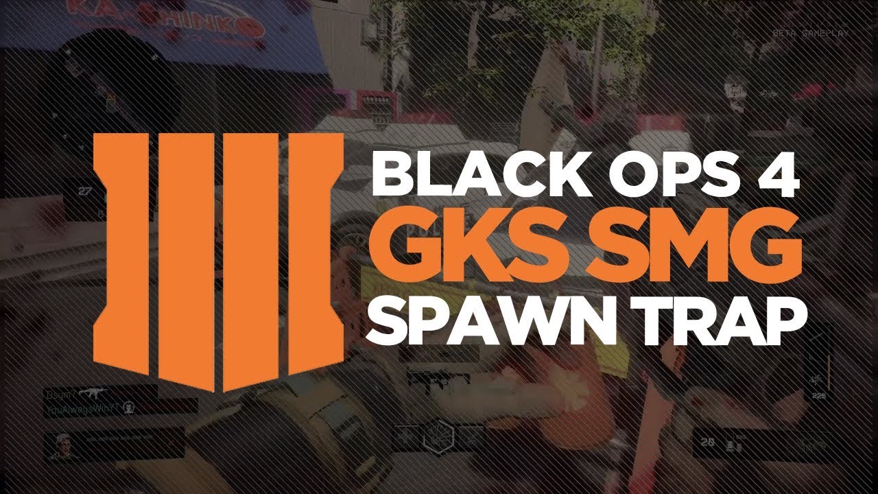 COD:BO4 - GKS SMG CRAZY SPAWNTRAP! (MULTIPLAYER GAME PLAY - YouTube