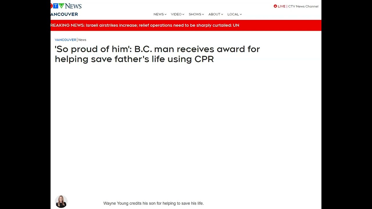 What A Save! Son Saves Father's Life with CPR