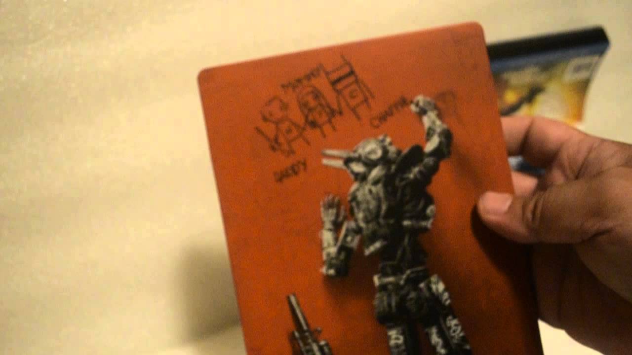 Chappie steelbook unboxing bluray - YouTube