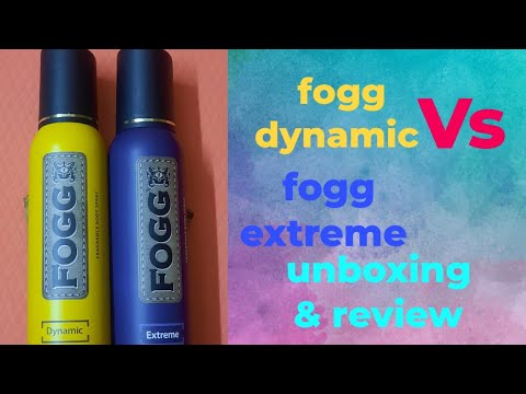 fogg dynamic Vs fogg extreme body spray unboxing & review - YouTube