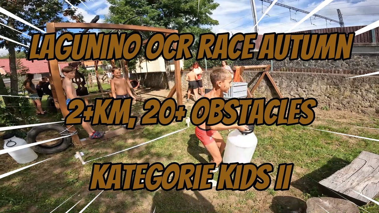 Autumn Lagunino OCR Race 2022 - kategorie Kids II - YouTube