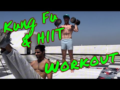 Training Kung Fu and a HIIT Circuit vLog in India