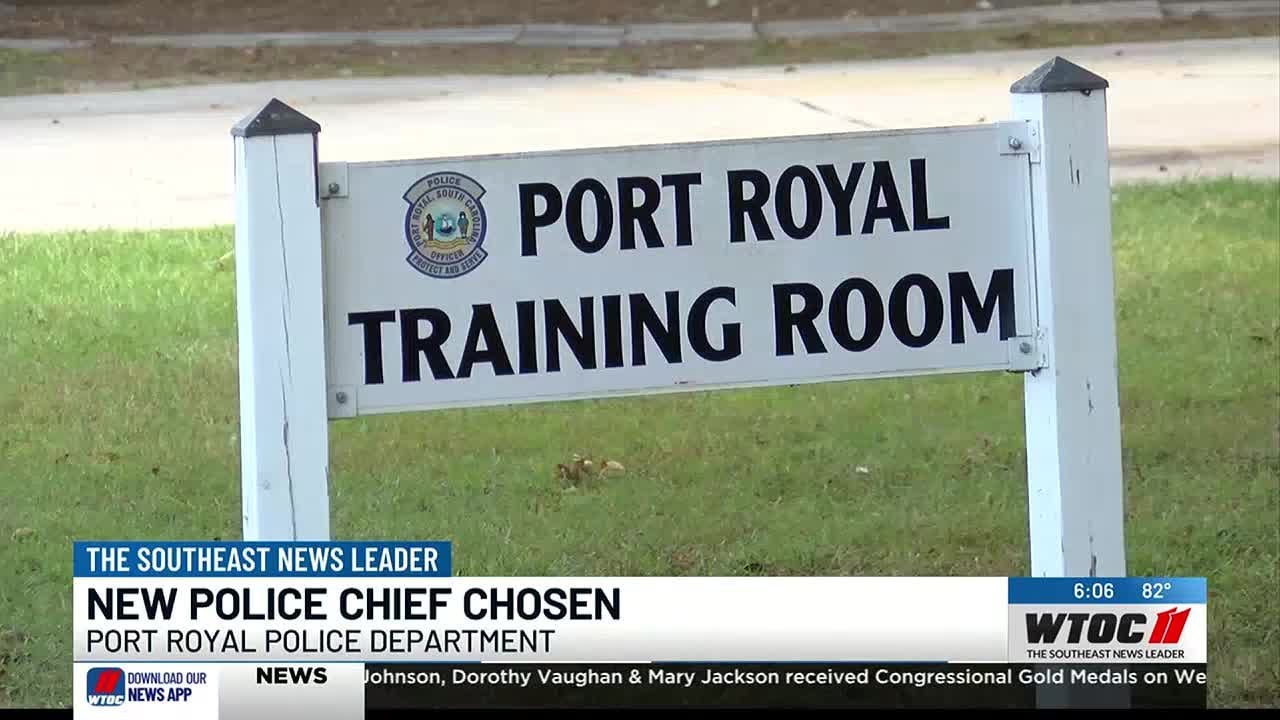 Town of Port Royal welcomes new police chief - YouTube