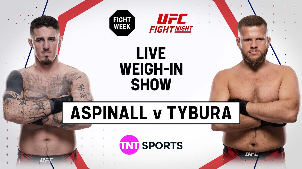 LIVE #UFCLondon Weigh-In Show ⚖️ Aspinall vs. Tybura 🏆 With Michael ...