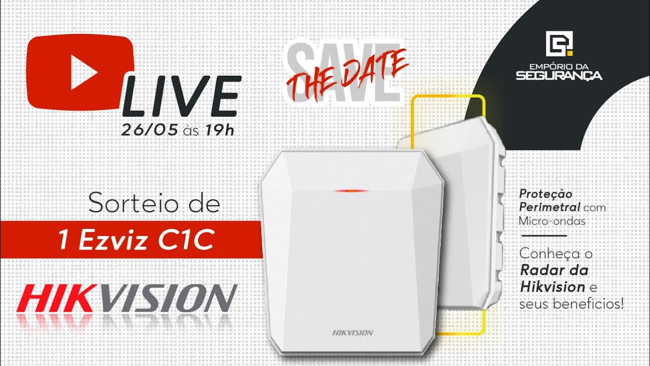 Radar Hikvision! A melhor solução para sua proteção perimetral! - YouTube
