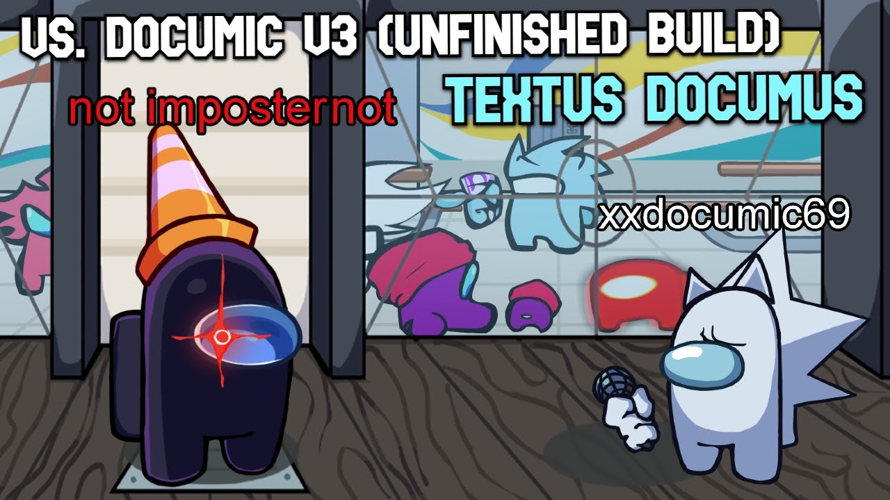 FNF Vs. Documic V3 (Unfinished Build) - Textus Documus | FNF MODS - YouTube