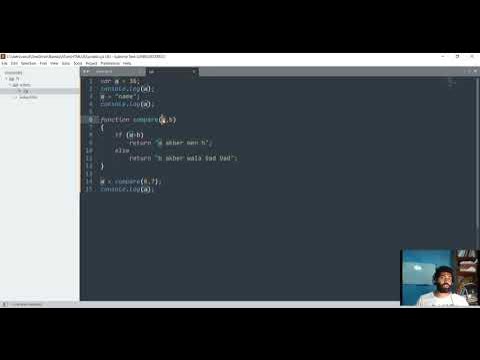 Variables and functions in JavaScripts - YouTube