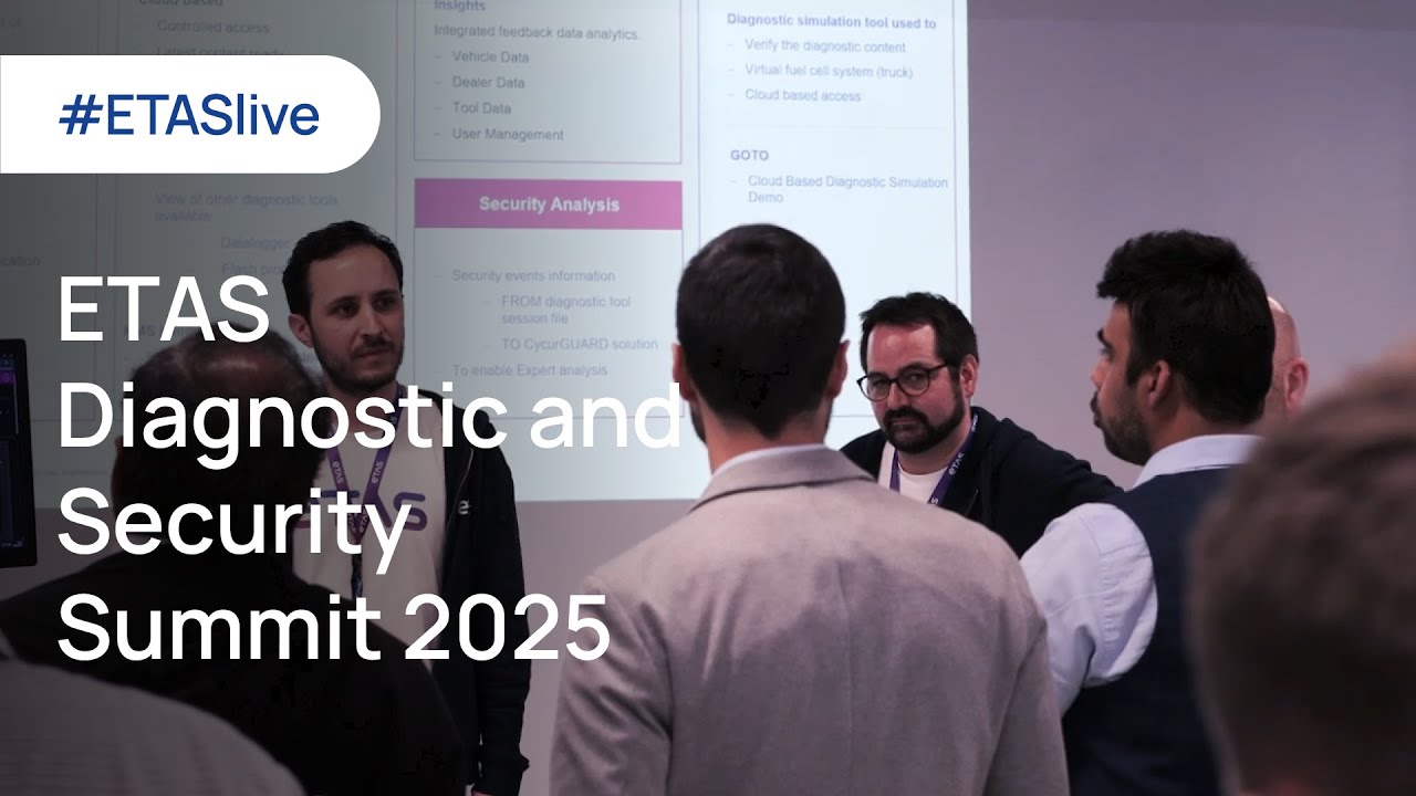 ETAS Diagnostic and Security Summit 2025: Shaping the future of ...