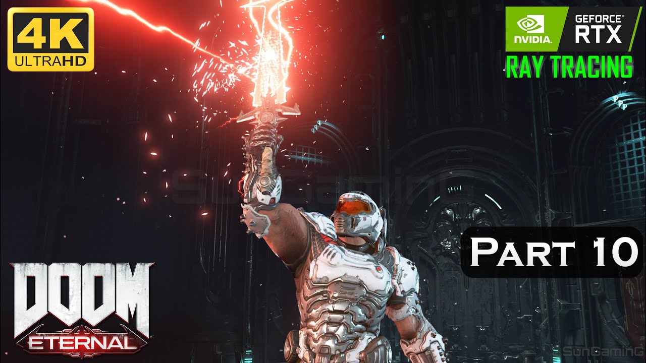 DOOM ETERNAL Walkthrough Gameplay Part 10 (TARAS NABAD Part 2) 4K Ultra ...