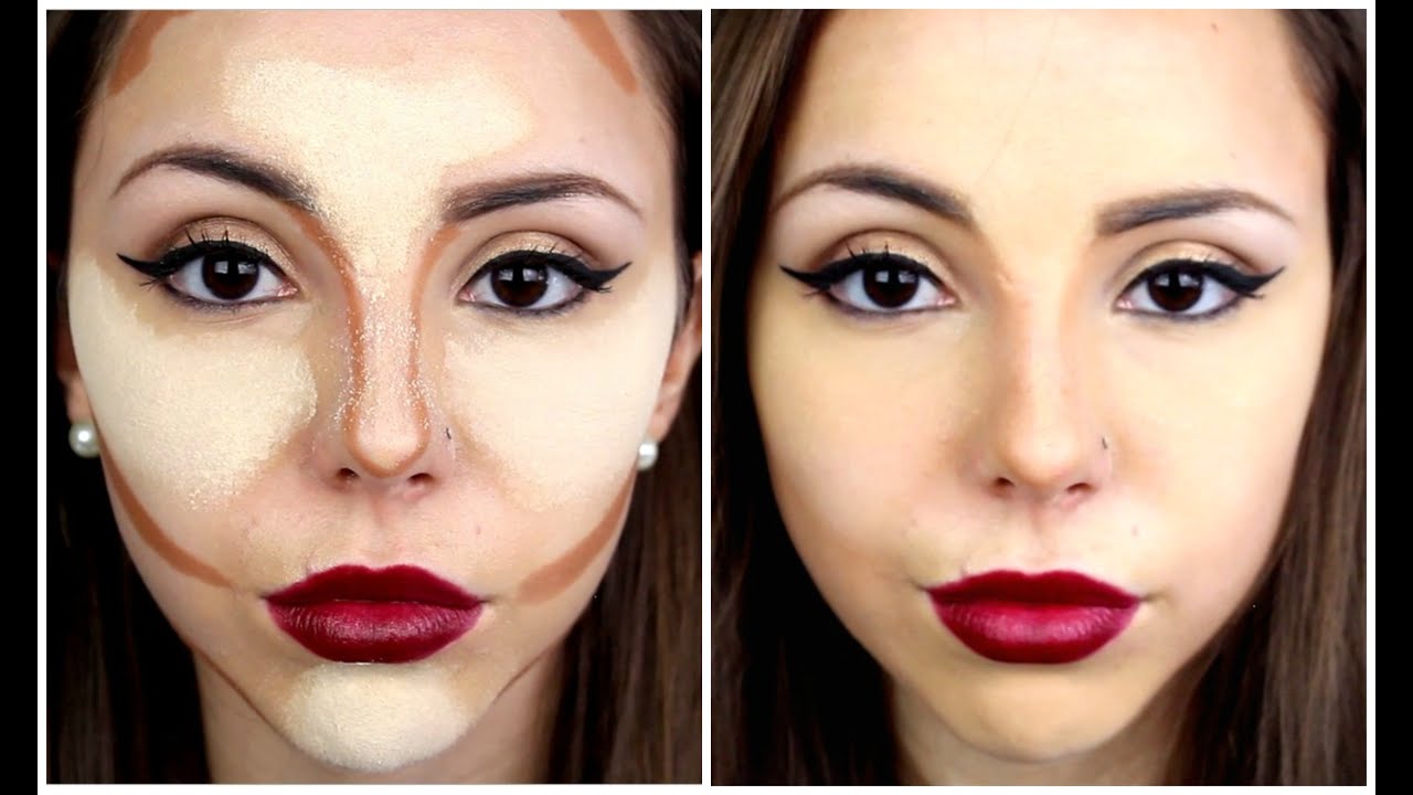 How To "Bake" Your Face (Highlighting & Contouring) - YouTube