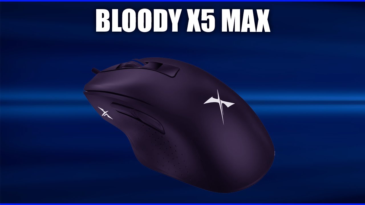 Игровая мышь Bloody X5 Max - YouTube