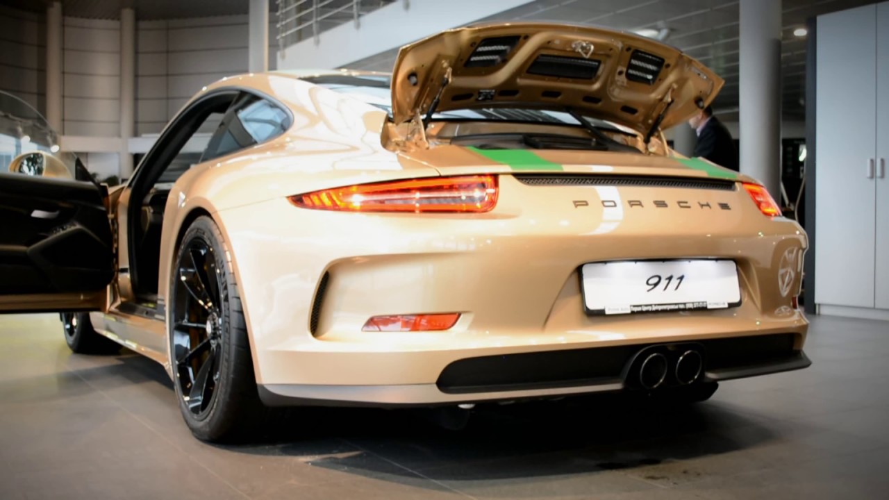 "Sport Mode" Exhaust Porsche 911 R (991) #455/991 - YouTube