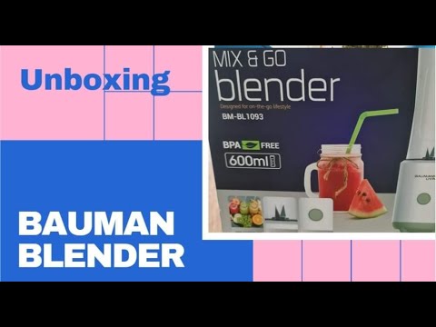 SNR BUY1TAKE1 SALE | BAUMANN LIVING MIX AND GO BLENDER 1,695.00 - YouTube