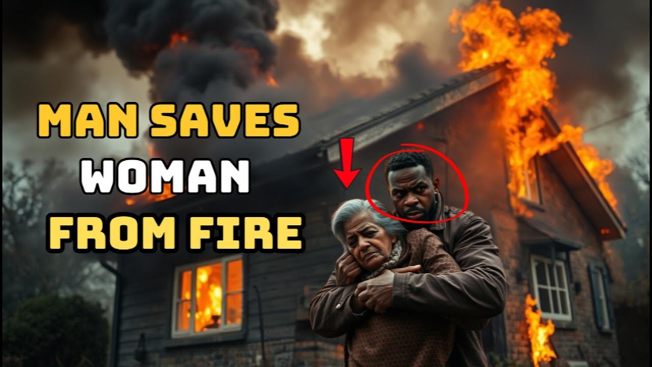 Black Man Saves Old Woman from Fire. 1 day Later She Brings Her ...