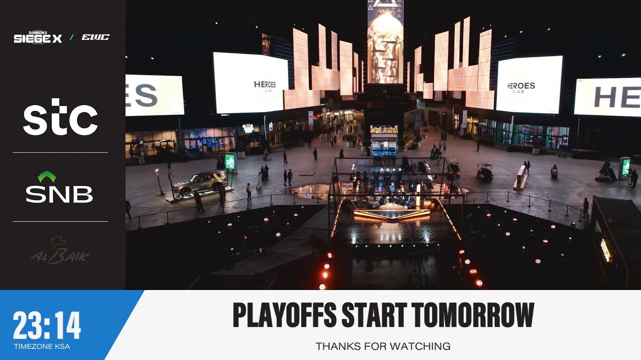 ESTV Live Channel - EWC 2025 - Rainbow Six Siege X - Day 2 - Group ...