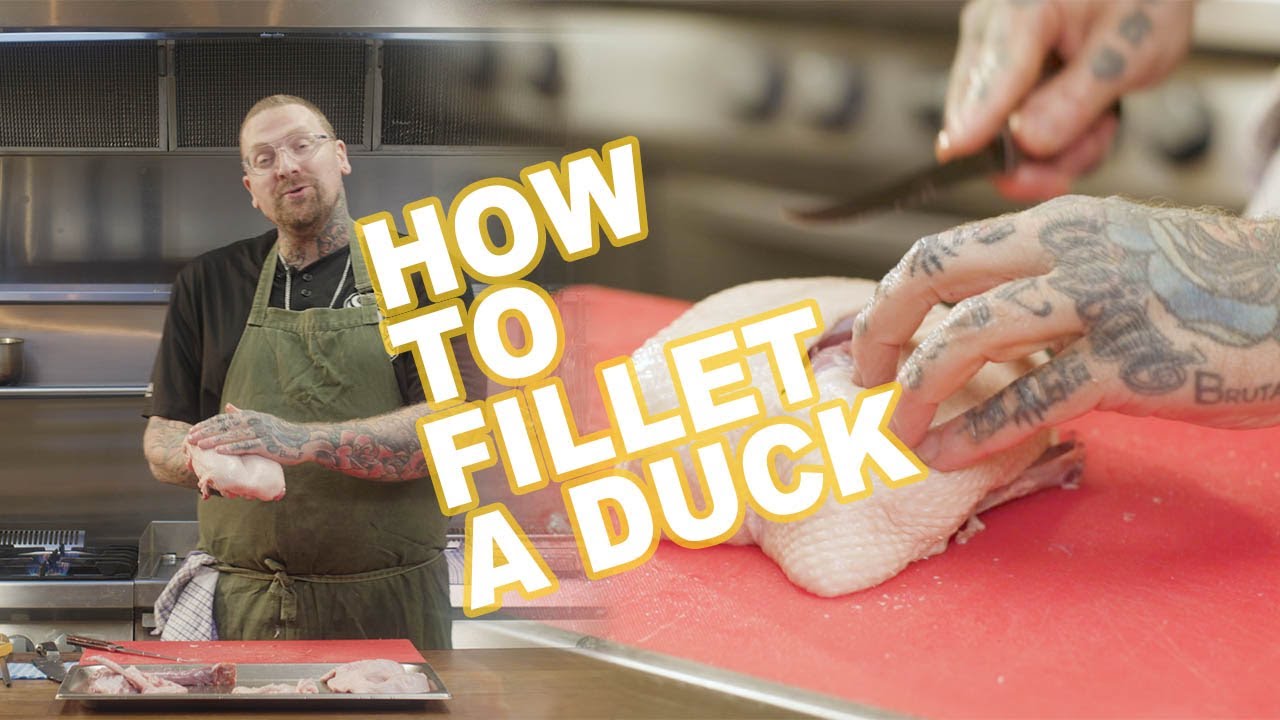 Breaking down a whole duck, tips, tricks and handy hints - YouTube