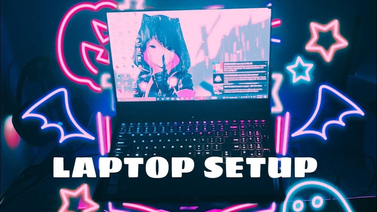 Most Simple And Affordable Gaming Laptop Setup - YouTube