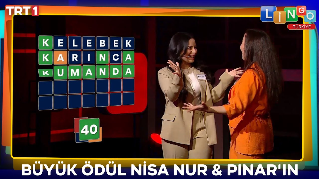 Nisa Nur & Pınar 184.700 TL'lik büyük ödülü kazanıyor 🏆 | Lingo Türkiye ...