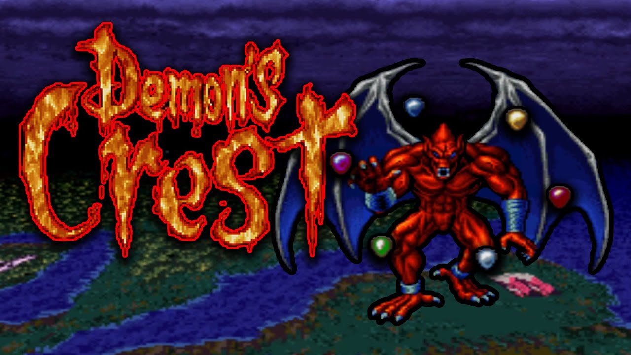 Demon's Crest [SNES] All HP Upgrades, Talismans, Bottles, Scrolls ...