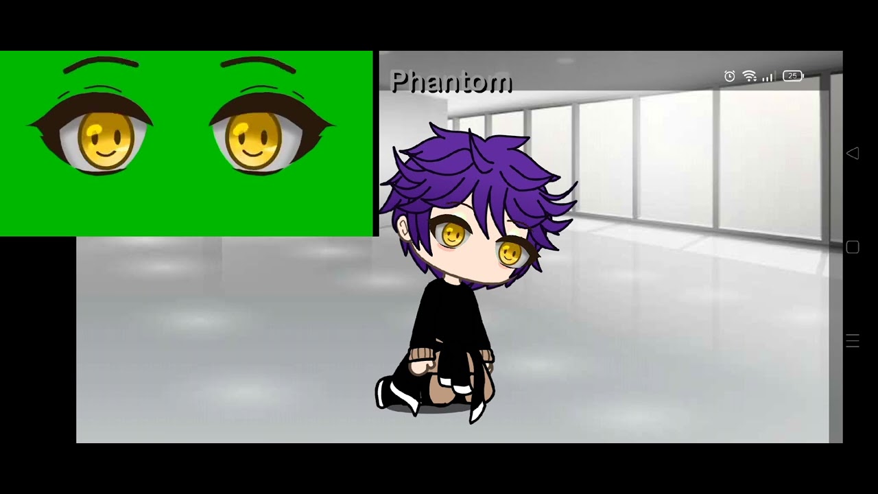 Gacha life green screen (THE EYES KINDA LOOKS WEIRD AND SCARY) - YouTube