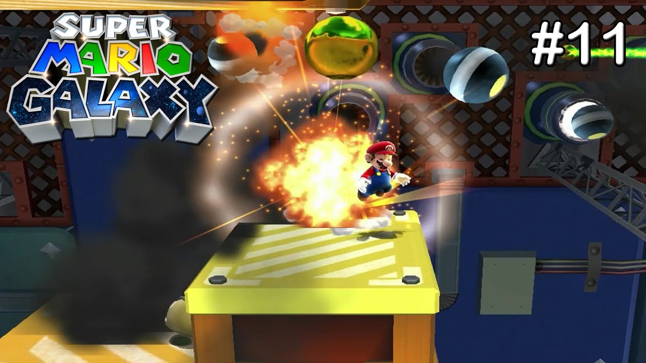 Mario's Assault On The Death Star | Super Mario Galaxy Episode 11 - YouTube