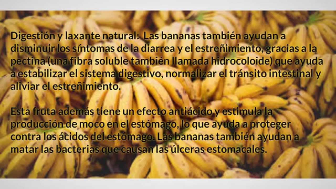Propiedades y Beneficios de El Plátano o Banana - Fruta milagrosa - YouTube