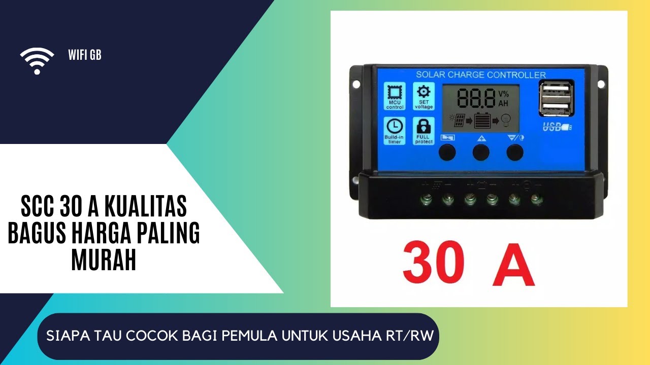 SCC 30 A KUALITAS BAGUS HARGA PALING MURAH - YouTube