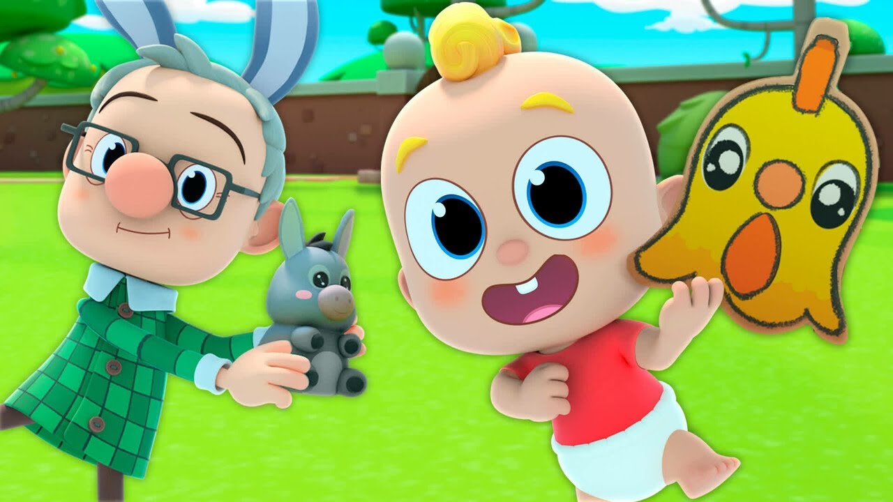 🐔¡El Baile del Pollito! | Canciones Infantiles 🦆Juegan los Animales de ...
