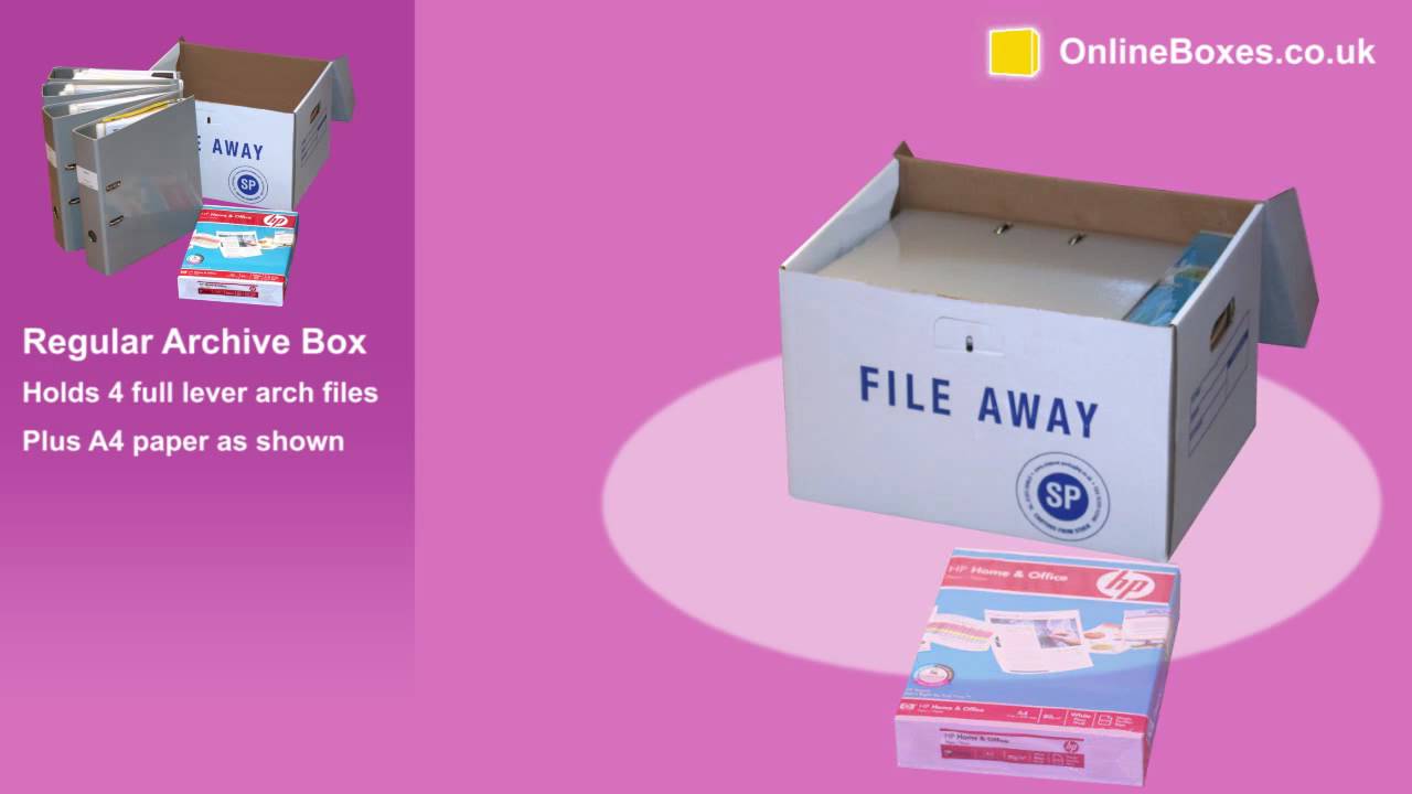 Regular Archive Box - YouTube