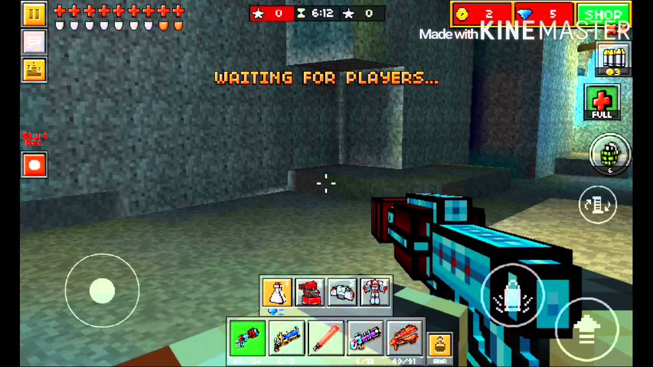 Pixel Gun 3D - Out Of The Map: Mining Camp! [New!] - YouTube