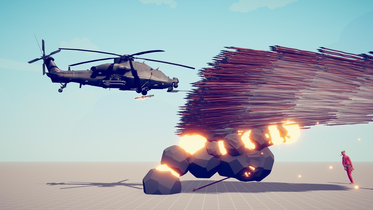 ATTACK HELICOPTER (w/HEALER) vs EVERY GOD - Totally Accurate Battle ...
