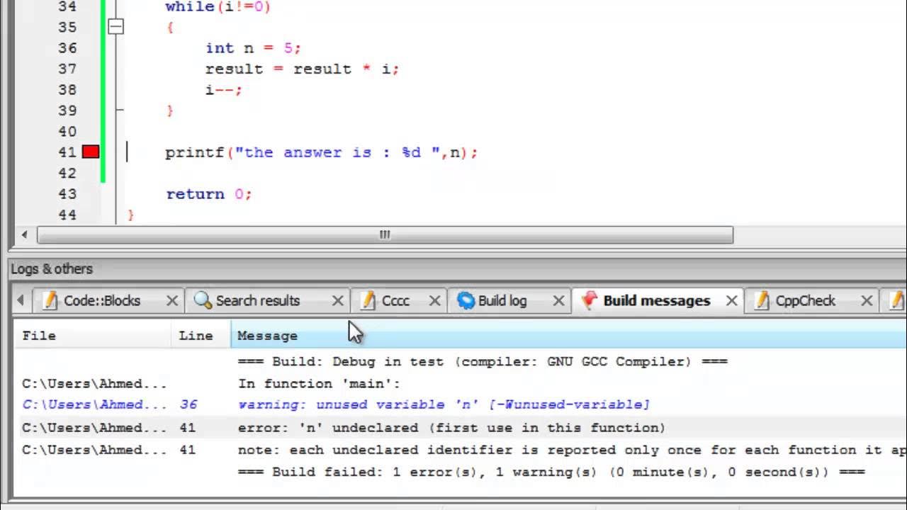 12 - Arabic C programming (while) - YouTube