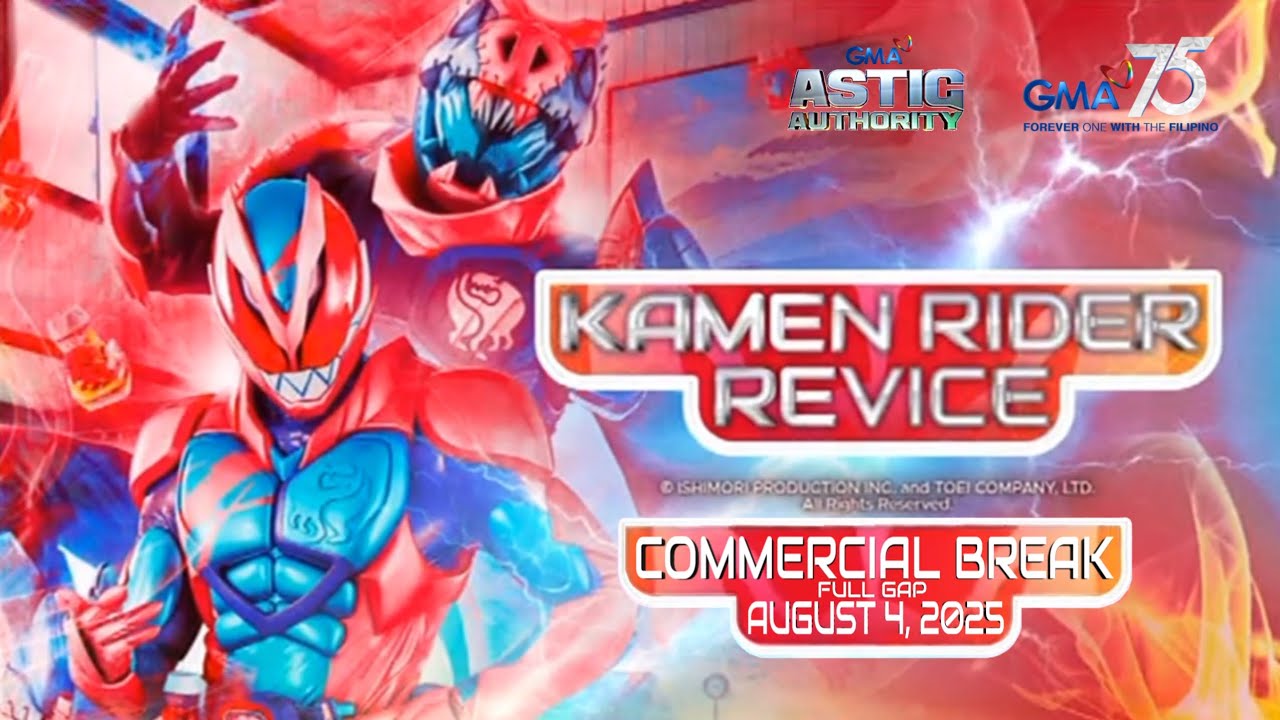 Kamen Rider Revice: Commercial Break from GMA [Full Gap] | August 4 ...
