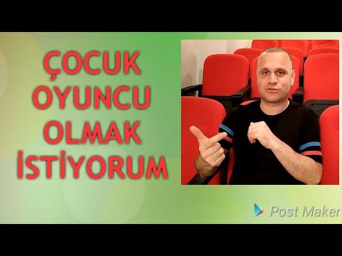 ÇOCUK OYUNCU nasıl olurum? (12-18 yaş arası) oyuncu olmak için neler yapmalıyız?